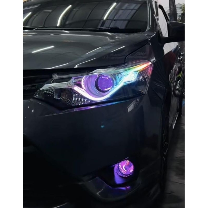 Jual Paketan Headlamp VIOS gen 3 Full custom RGB | Shopee Indonesia