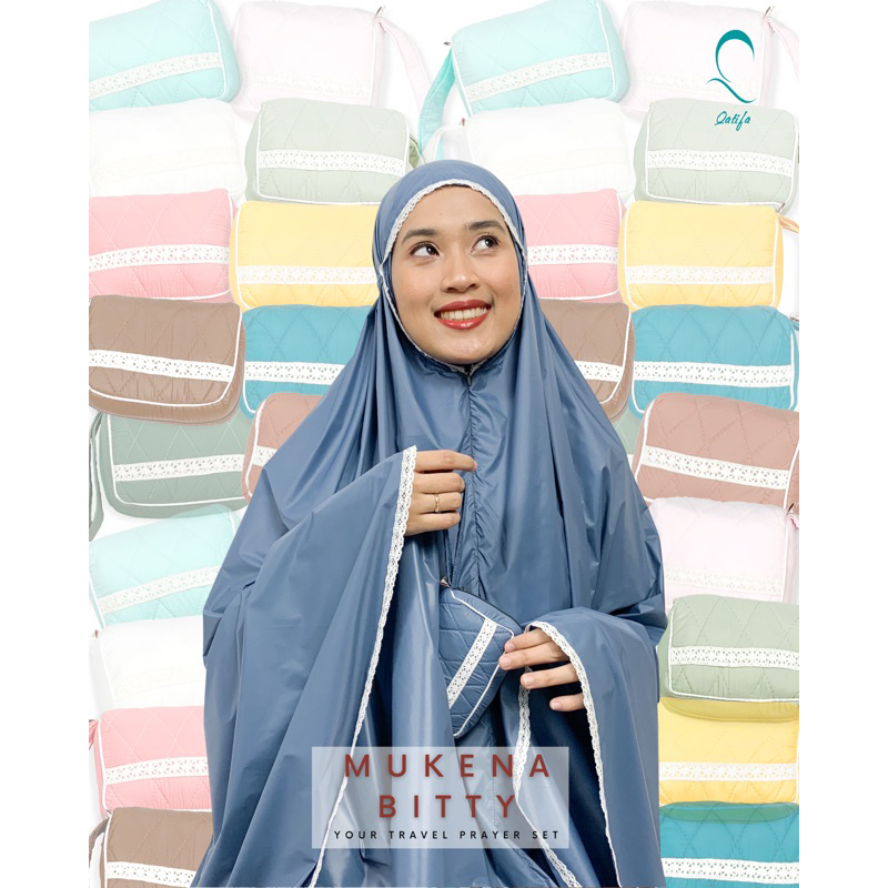 Jual QATIFA Mukena Travel Bitty / Mukena Mini VOL 2 [BEST SELLER ...