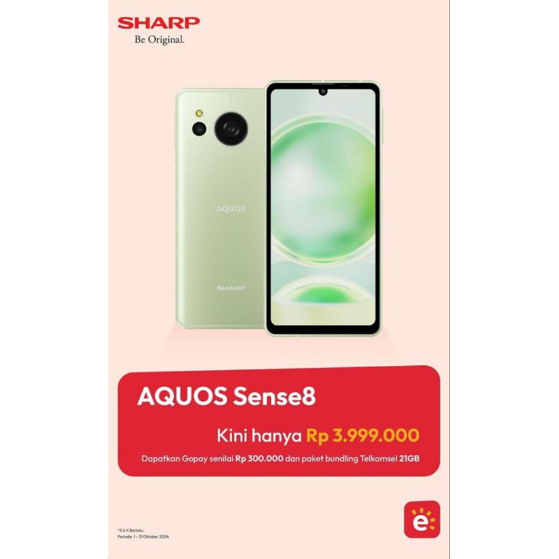 Jual SHARP AQUOS SENSE 8 | Shopee Indonesia