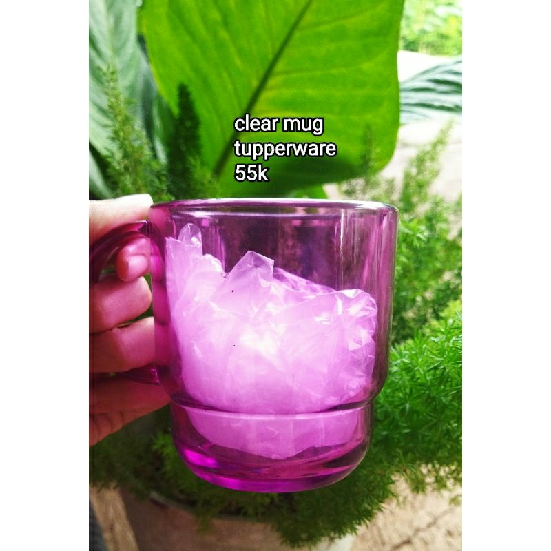 Jual Clear Mug Tupperware kristal | Shopee Indonesia