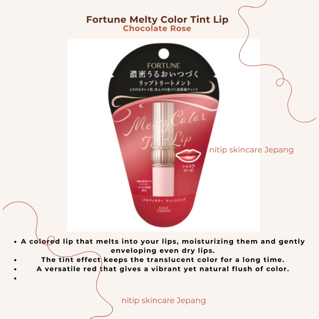 Jual PO Jepang -- Fortune Melty Color Tint Lip original | Shopee Indonesia