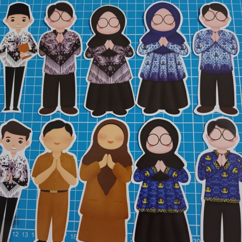 Jual TOPPER GURU UKURAN 13 CM UNTUK BUKET TEACHER DAY | Shopee Indonesia