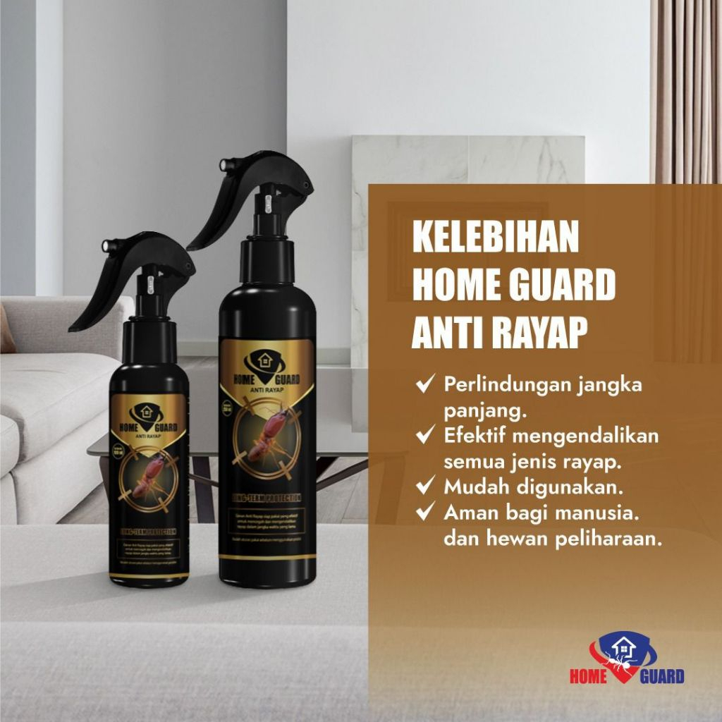 Jual Home Guard | Semprotan Cairan Pembasmi Anti Rayap 100ml | 250ml ...