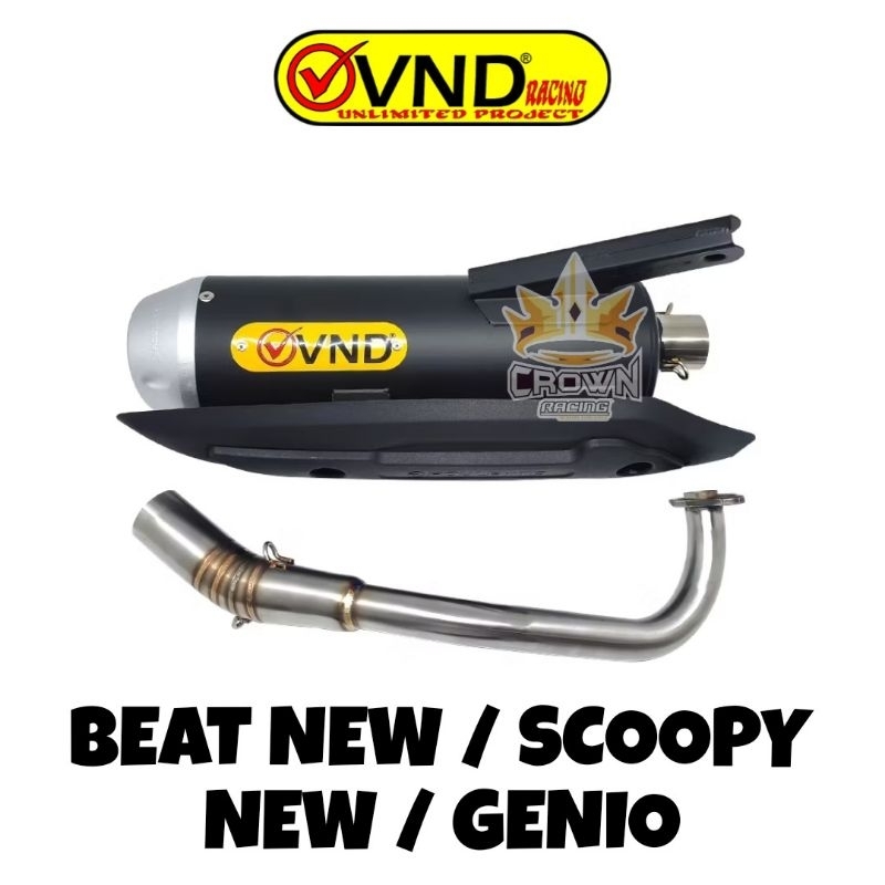 Jual Knalpot Tsukigi Standard Racing VND Roulette Beat New / Scoopy New ...