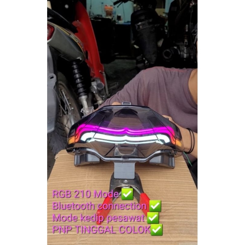 Jual StopLamp Lazy Beat Deluxe RGB | Shopee Indonesia