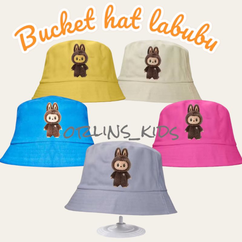 Jual BUCKET HAT LABUBU | COCOK UNTUK ANAK CEWEK DAN COWOK | Shopee ...