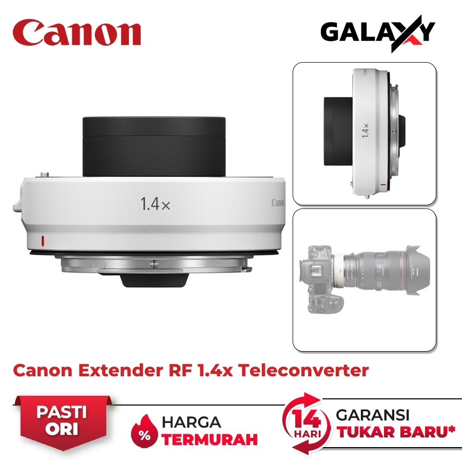 Jual Canon Extender RF 1.4x Teleconverter Extend Tele Converter Garansi ...