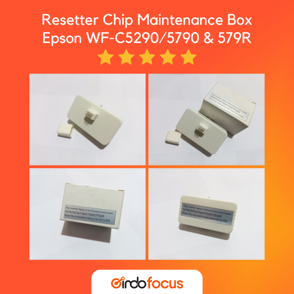 Jual Resetter Chip Maintenance Box Epson WF-C5290, 5790 & 579R T6715 ...
