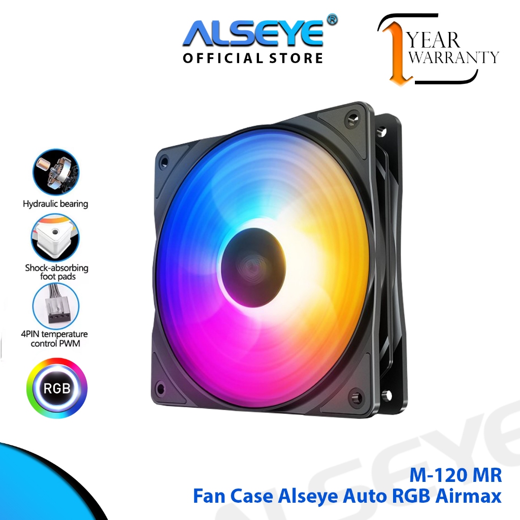 Jual FAN RGB ALSEYE M120 MR 12CM / FAN CHASING RGB / FAN CASING 12CM ...