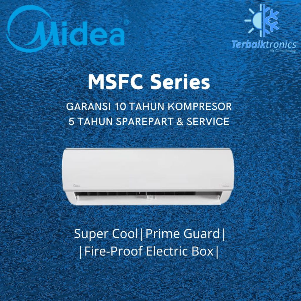 Jual AC Midea 1 PK R32 MSFC09CRN / MSFC 09 CRN | Shopee Indonesia