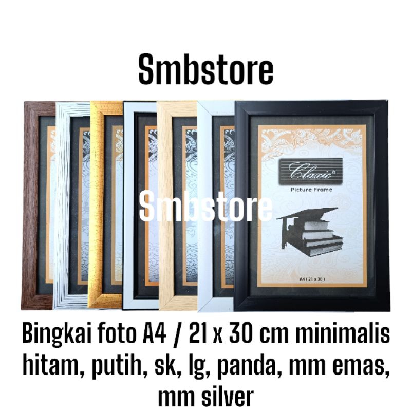 Jual Bingkai figura pigura pigora a4 21x30cm 8Rp 10Rp 11R minimalis ...