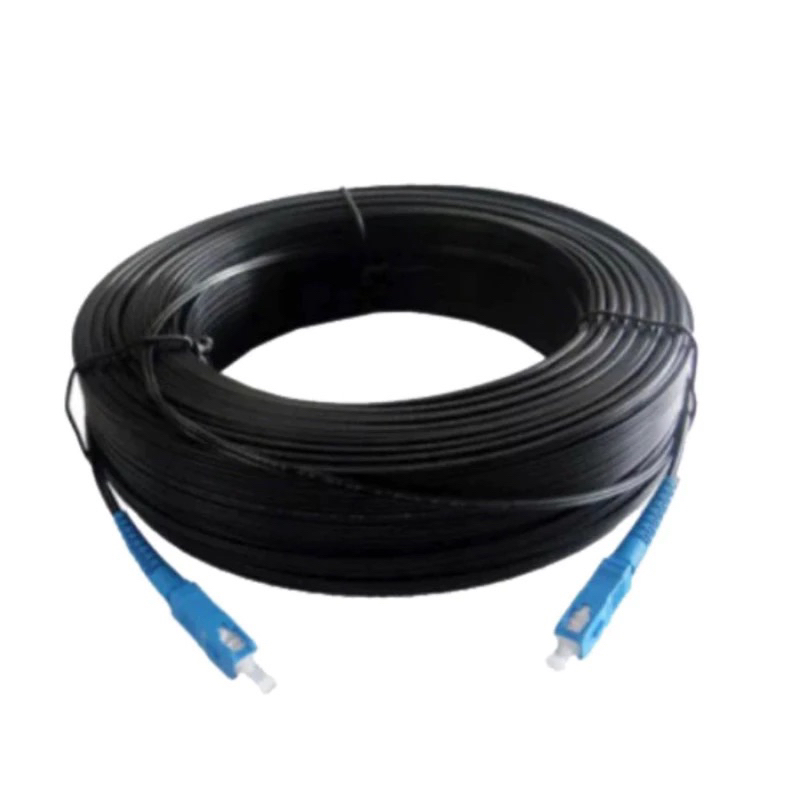 Jual Kabel Drop Core Fiber Optik/Kabel Precon FO 100M/50M/150MMeter ...