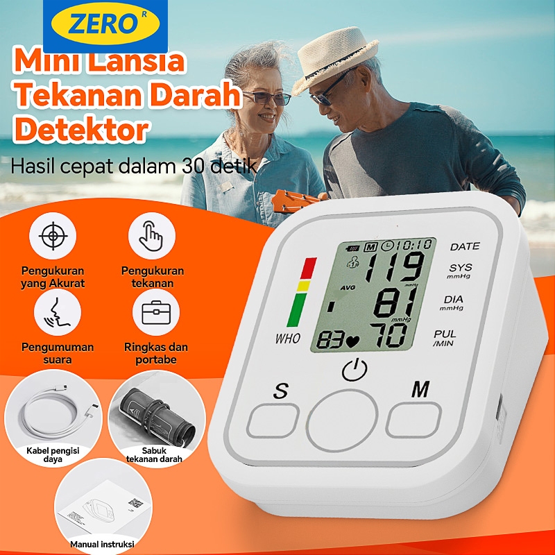 Jual Alat Cek Pengukur Tekanan Tensi Darah Digital Tensimeter Blood ...