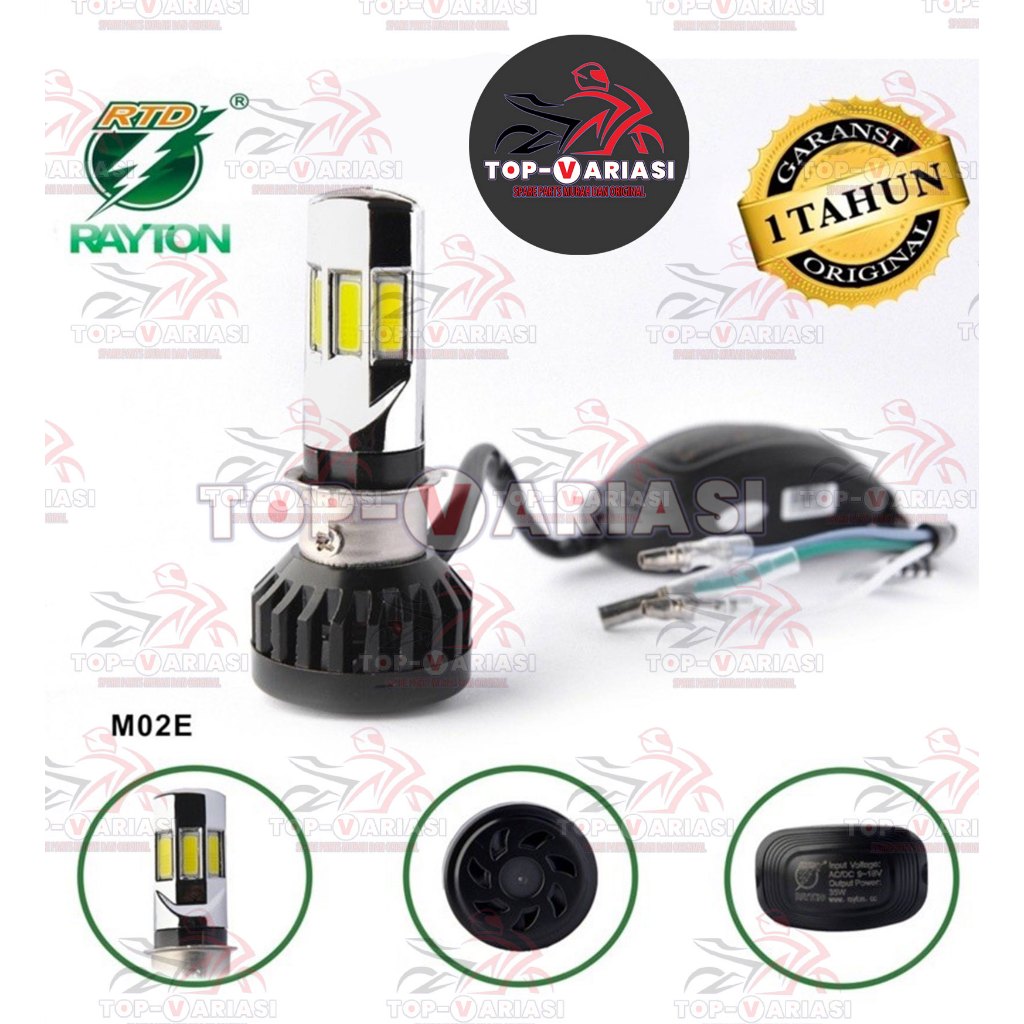 Jual Lampu Led Rtd 6 Sisi Original Rayton / Lampu Led Rtd 3 Sisi ...