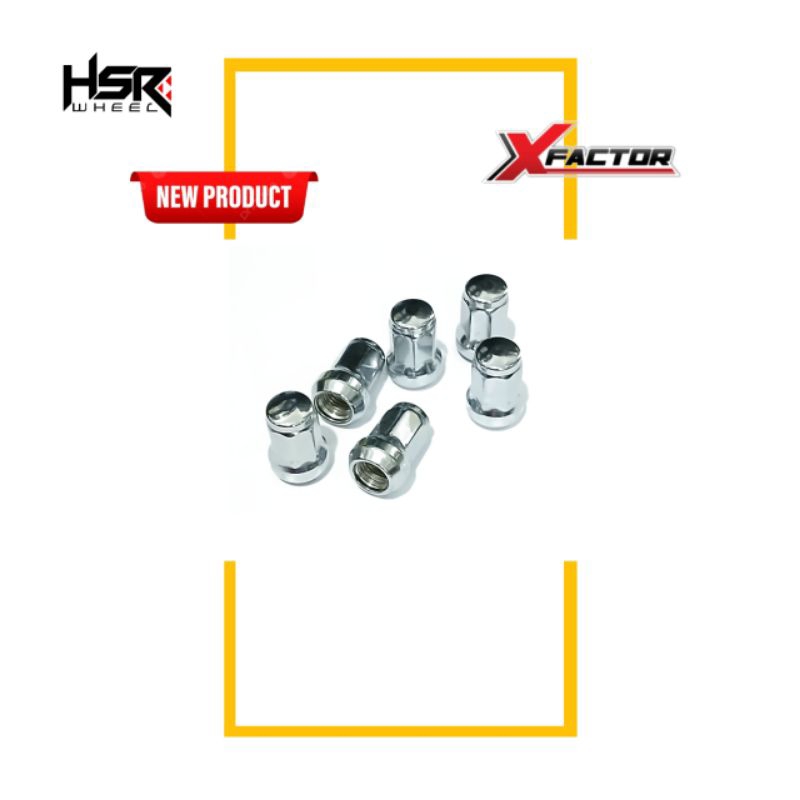 Jual MUR RODA MOBIL / BAUT RODA MOBIL TYPE HEPTAGON UKURAN 1,5 1BOX ISI ...