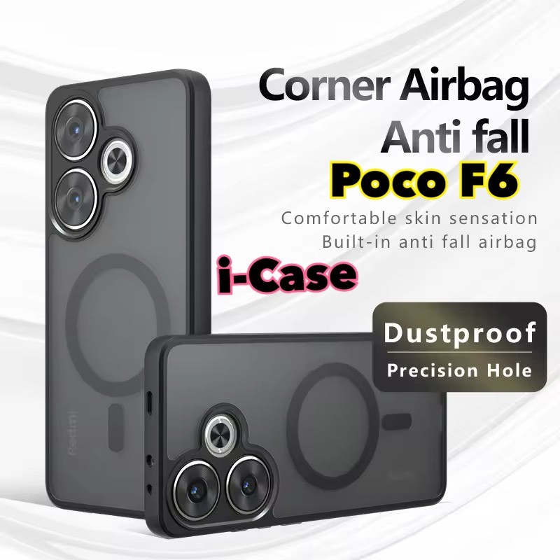 Jual Xiaomi Poco F6 5G Soft Case Ultra Vision Armor Frosted Matte ...