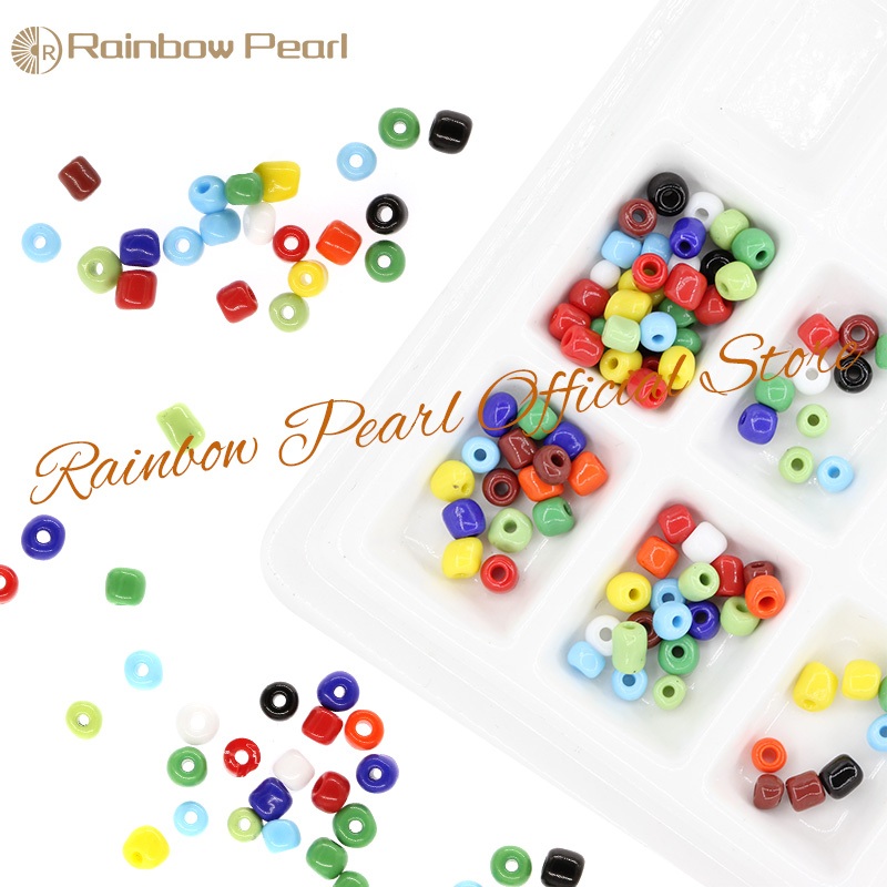 Jual Rainbow Pearl Official [150-1000PCS] Manik Mote Pasir Kaca 2/3/4mm ...