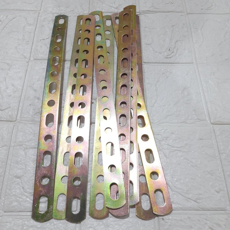 Jual PLAT BRACKET BESI SERBA GUNA PANJANG 30CM KUNINGAN PLAT BESI ...