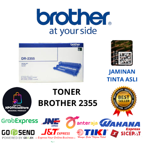 Jual Toner Brother TN 2355 Black ( HL-2360dw / HL-2370dn / HL-2365dw ...