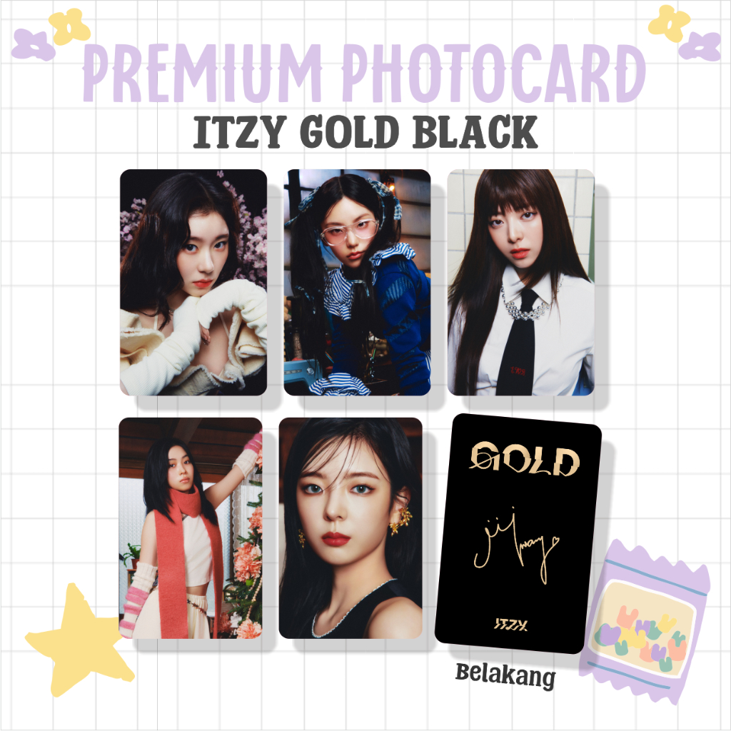 Jual Photocard PC Premium ITZY Algorithm | Shopee Indonesia