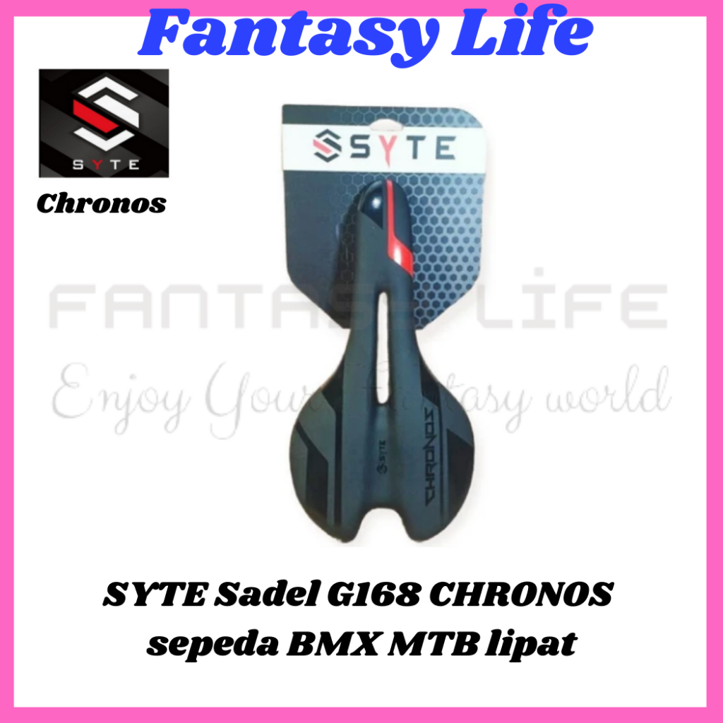 Jual Fantasy Jok Sadel Saddle SYTE Chronos tipe G168 sepeda BMX MTB ...