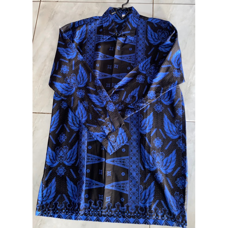 Jual Kemeja Batik Baduy Lengan Panjang motif tapak kebo Formal | Shopee Indonesia