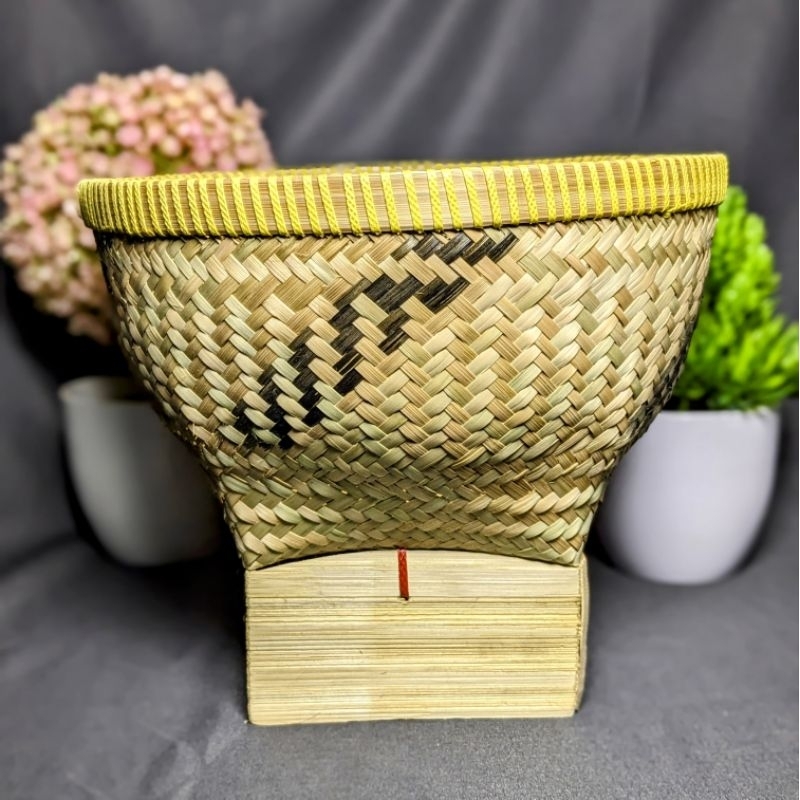 Jual bakul nasi bambu anyam murah bakul bambu bakul nasi bambu | Shopee ...