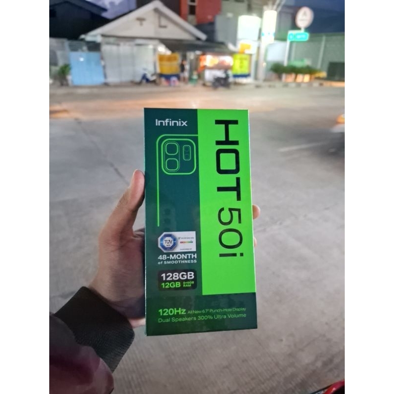 Jual Infinix Hot 50i Ram 6+6/128gb Baru dan bergaransi resmi 1tahun ...
