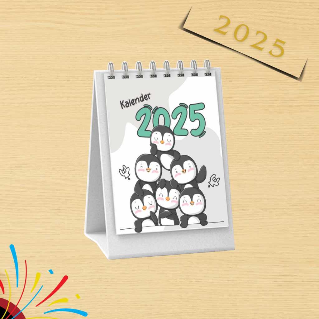 Jual ( READY ) kalender meja mini 2025 calender 2025 kalender kantor ...