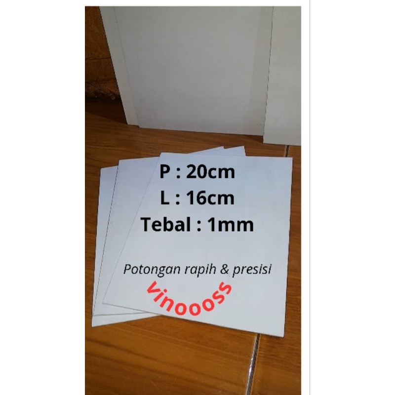 Jual pipa paralon/PVC lembaran 1mm 16cm x 20cm | Shopee Indonesia