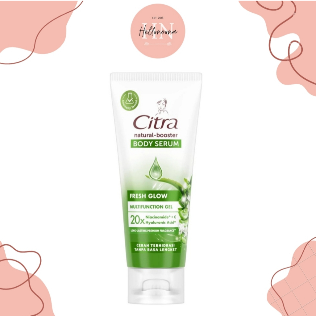 Jual CITRA - Fresh Glow Multifunction Gel Aloe Bright UV 180ml | 180ml ...
