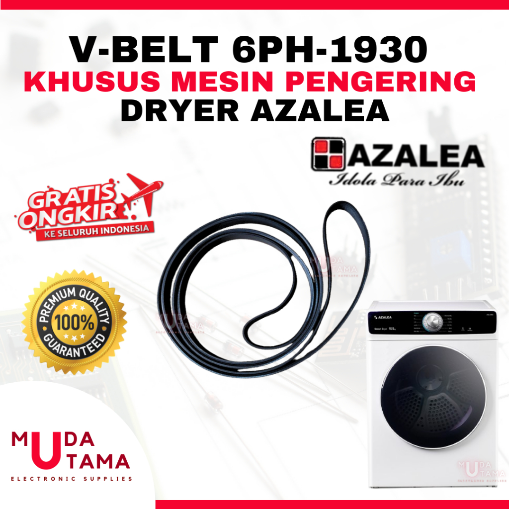 Jual KARET MESIN PENGERING 6PH-1930 AZALEA | BELTING DRYER AZALEA 6PH ...