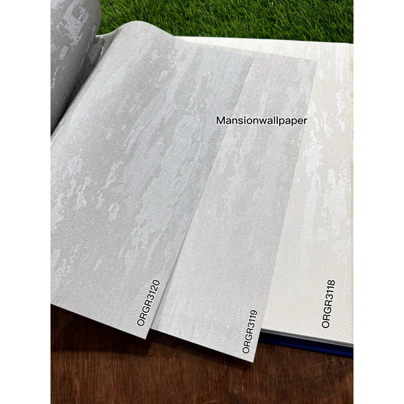 Jual Wallpaper Dinding Polos Tekstur Abstrak Glitter Semen Glowing Abu ...