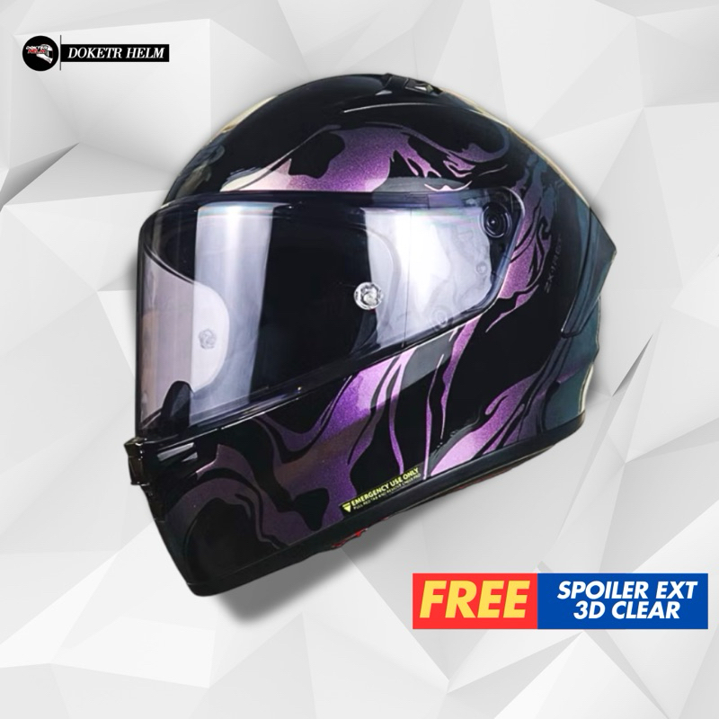 Jual HELM NJS ZX-1R GT Nebulasky - Helm Full Face Motif Nebulasky NJS ...