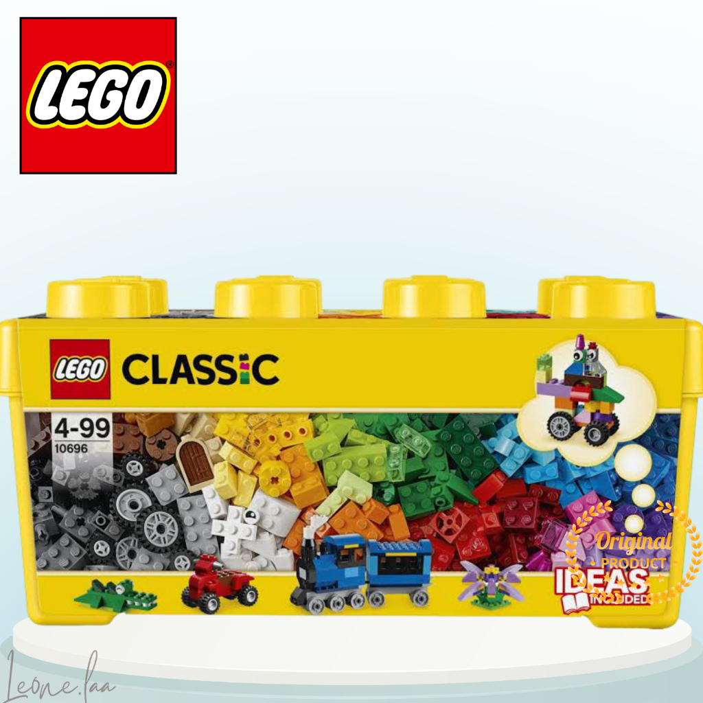 Jual LEGO Classic 10696 Medium Creative Brick Box 484 Pieces - Bricks ...