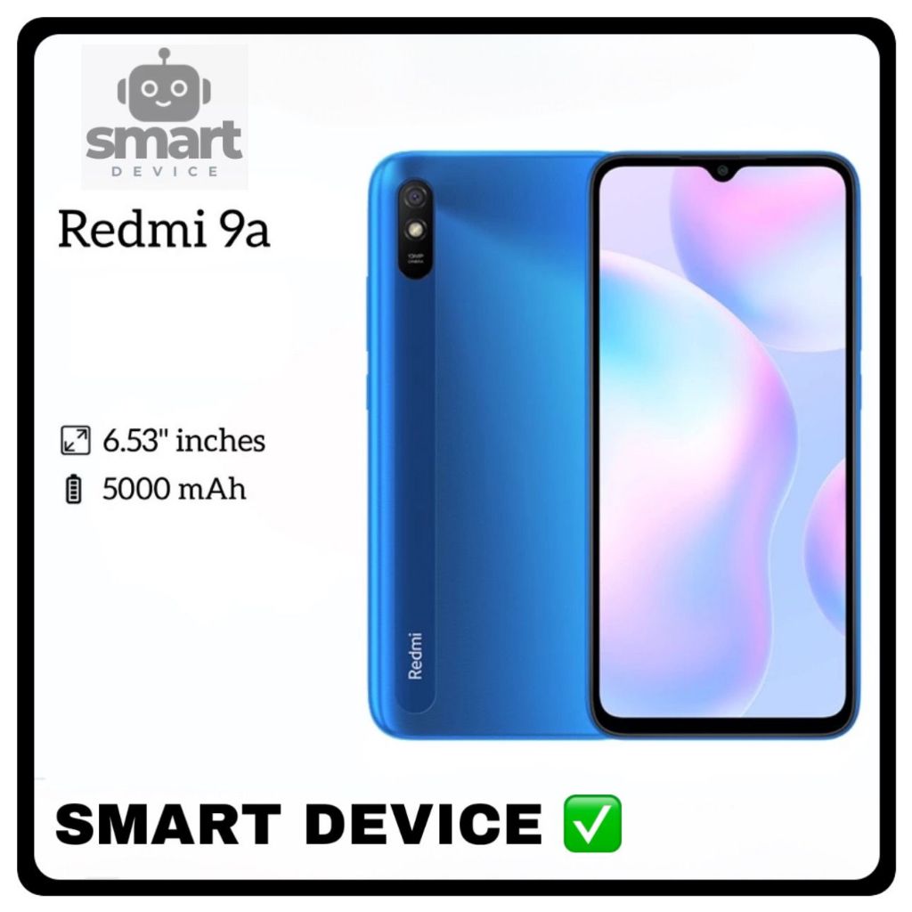 Jual NEW!! XIAOMI REDMI 9A 4GB/64GB 6.53 inci Garansi 1 Tahun handphone dengan kamera terbaik ...