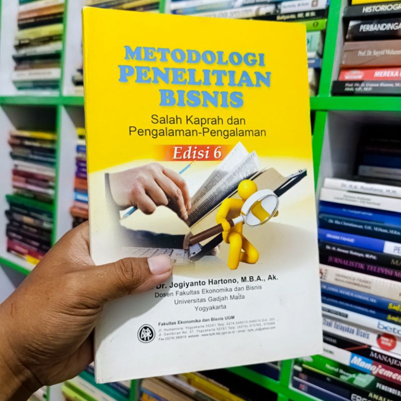 Jual (original) buku metodologi penelitian bisnis -jogiyanto | Shopee ...
