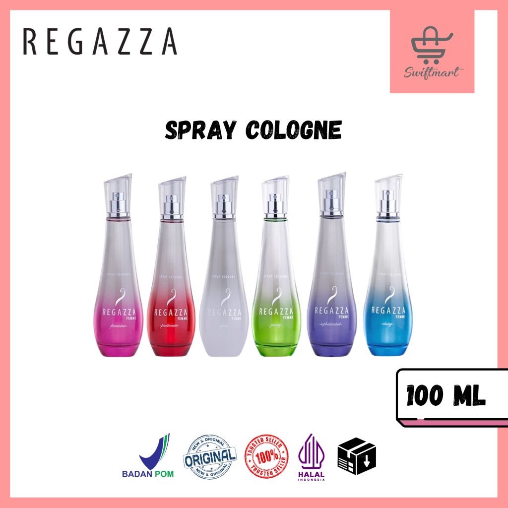 Jual PARFUM REGAZZA SPRAY COLOGNE (100 ML) | Shopee Indonesia