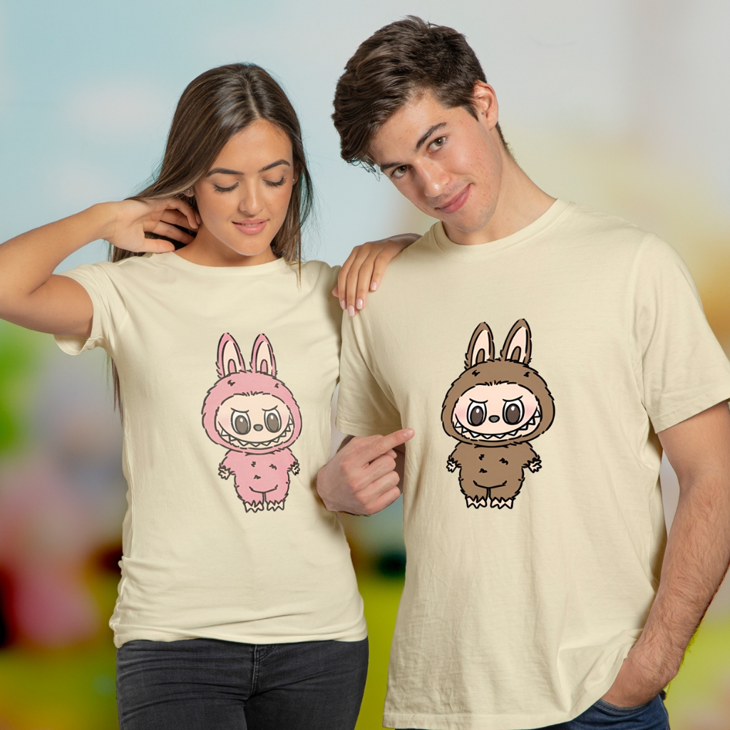 Jual Kaos Labubu Couple Kaos Labubu Anak Kaos Couple Pasangan Kaos ...