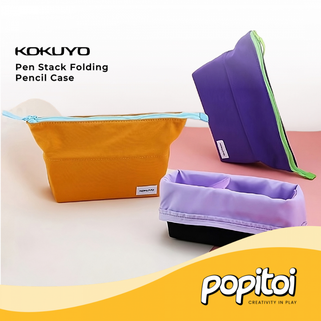 Jual Kokuyo Pen Stack Folding Pencil Case Kotak Pensil Pen | Shopee ...