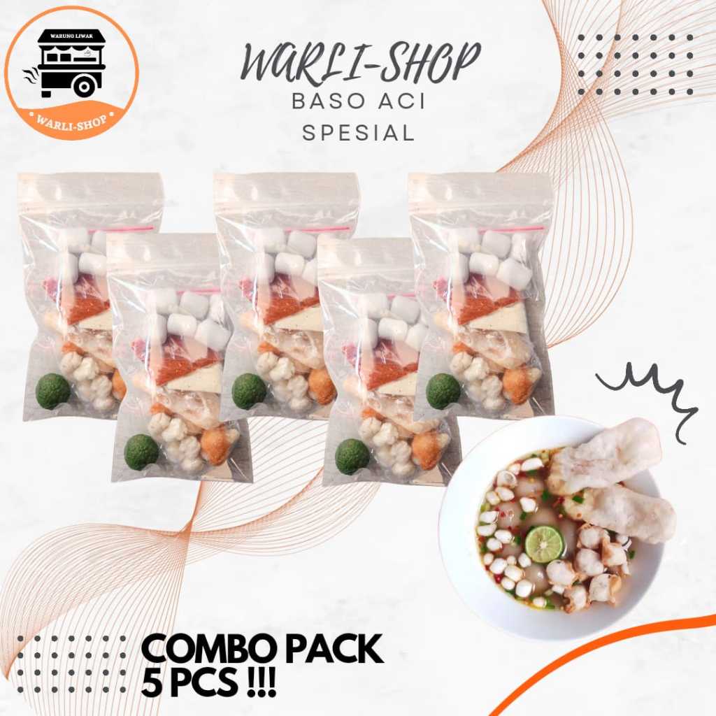 Jual paket liwar baso aci isi 5 pcs si malakama | Shopee Indonesia