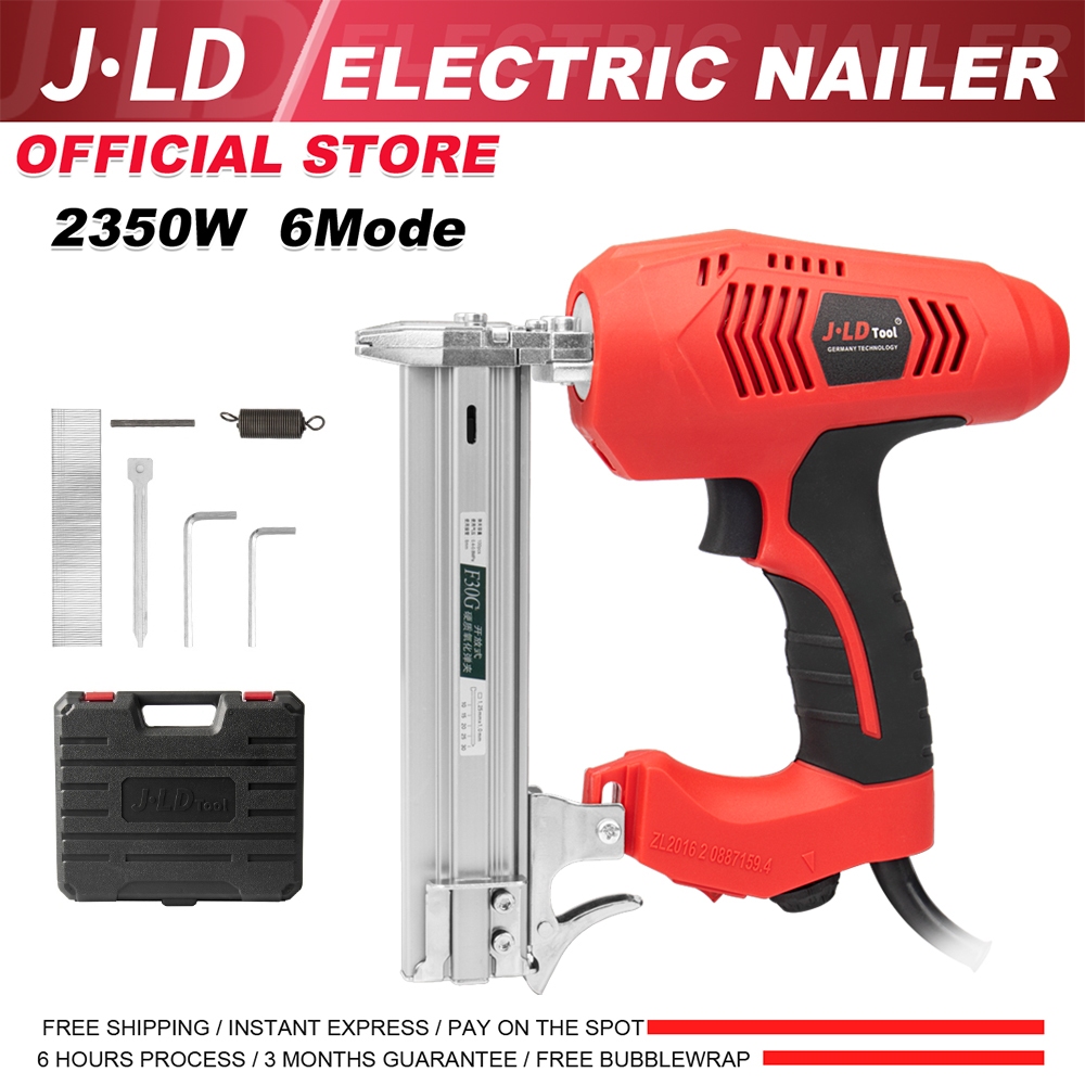 Jual JLD Mesin Paku Tembak Listrik 6 Mode 2350W dengan Mata Paku Gratis ...