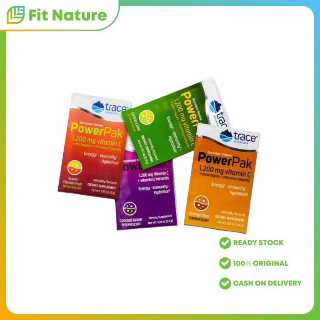 Jual Trace Minerals Electrolyte Stamina PowerPak Sachet | Shopee Indonesia