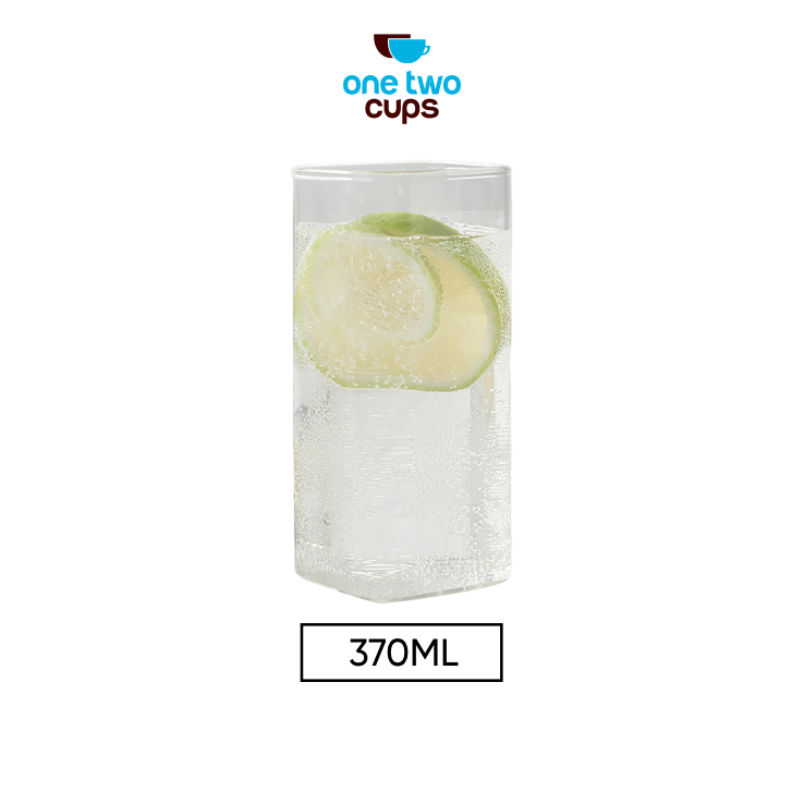 Jual One Two Cups Gelas Minuman Borosilicate Glass 370ml | Shopee Indonesia