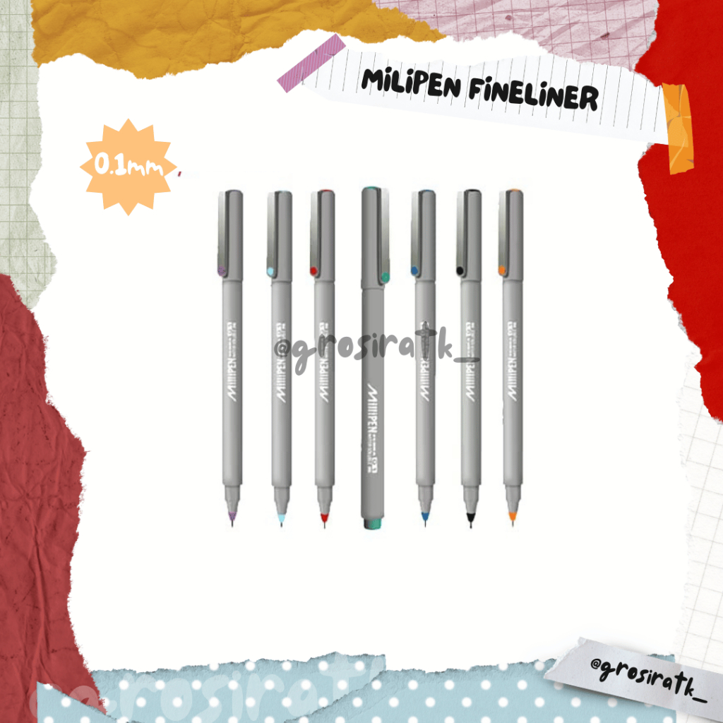 Jual Zebra MilliPen Fineliner 0.1mm | Shopee Indonesia