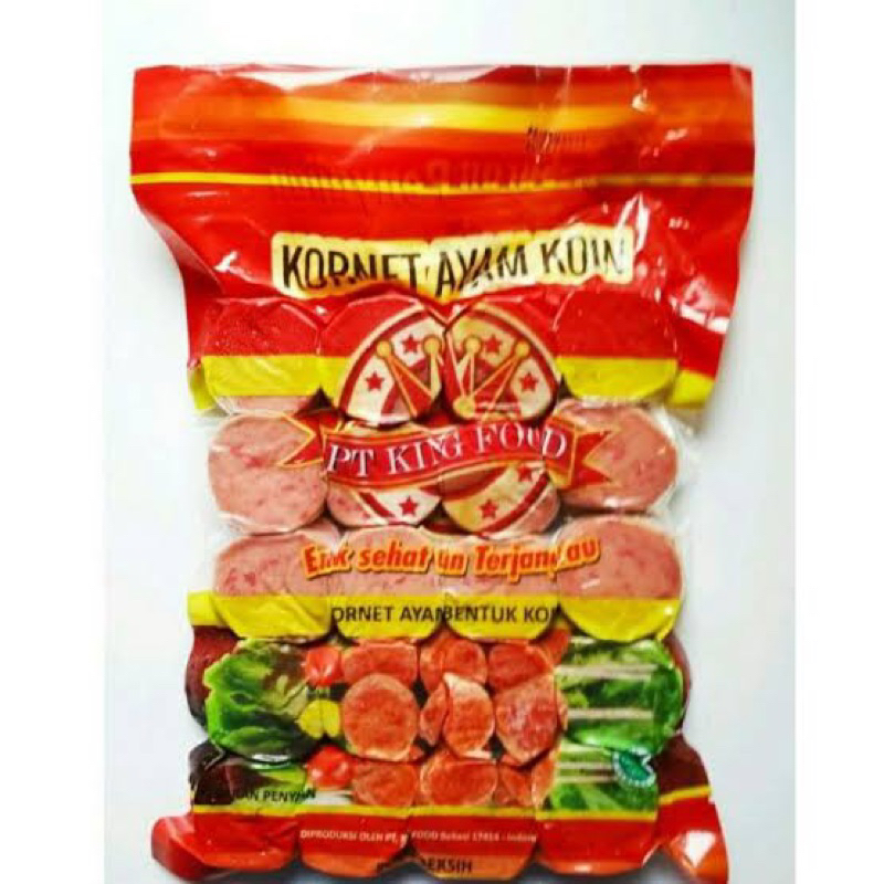 Jual king food kornet ayam koin 450 gr | Shopee Indonesia