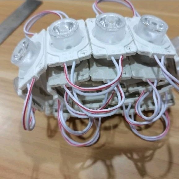 Jual Lampu led modul 1mata besar Dc12v 1.5w neon box modul mata besar ...