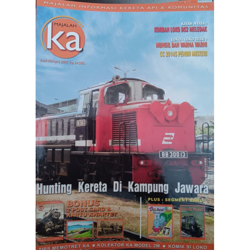 Jual majalah KA - informasi seputar kereta api - ada 3 edisi | Shopee Indonesia