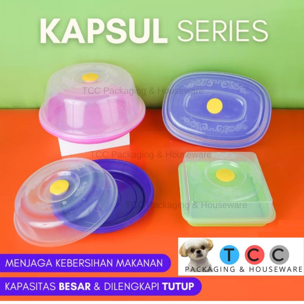 Jual Kapsul Series All Size Bentuk Segi Bulat Oval Bulat Besar Wadah ...