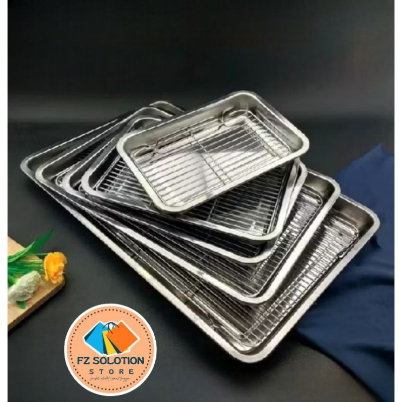 Jual SET COOLING RAK PENIRIS MINYAK DAN NAMPAN STAINLES PENYARING ...